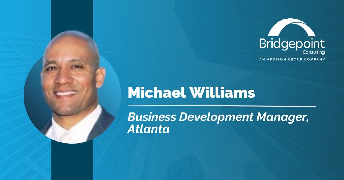Bridgepoint Consulting Hires Business Development Manager, Michael ...